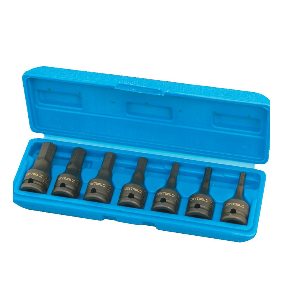 3/8" Dr Inhex Impact Socket Set AF | RyTool